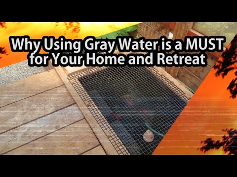 Why Gray Water is a Must