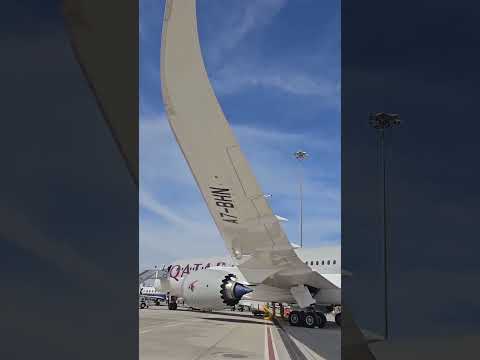 Qatar Airways Dreamliner Up Close | Boeing 787 A7-BHN