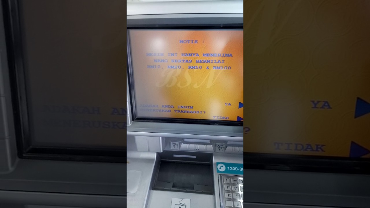 CDM *BSN* Cara bank in