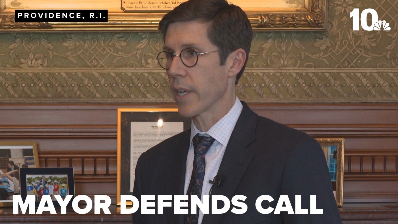 Smiley says mural of Ukrainian refugee has divided Providence, stands by call for removal