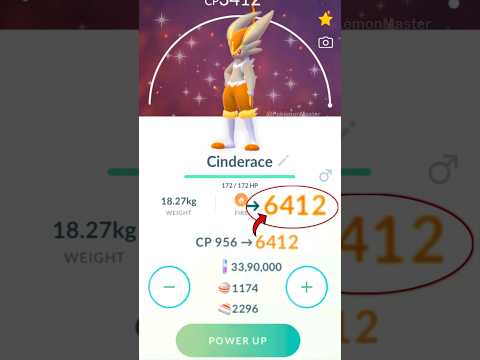 Finally! 🥹 I Powered Up my HUNDO CINDERACE to Level 50