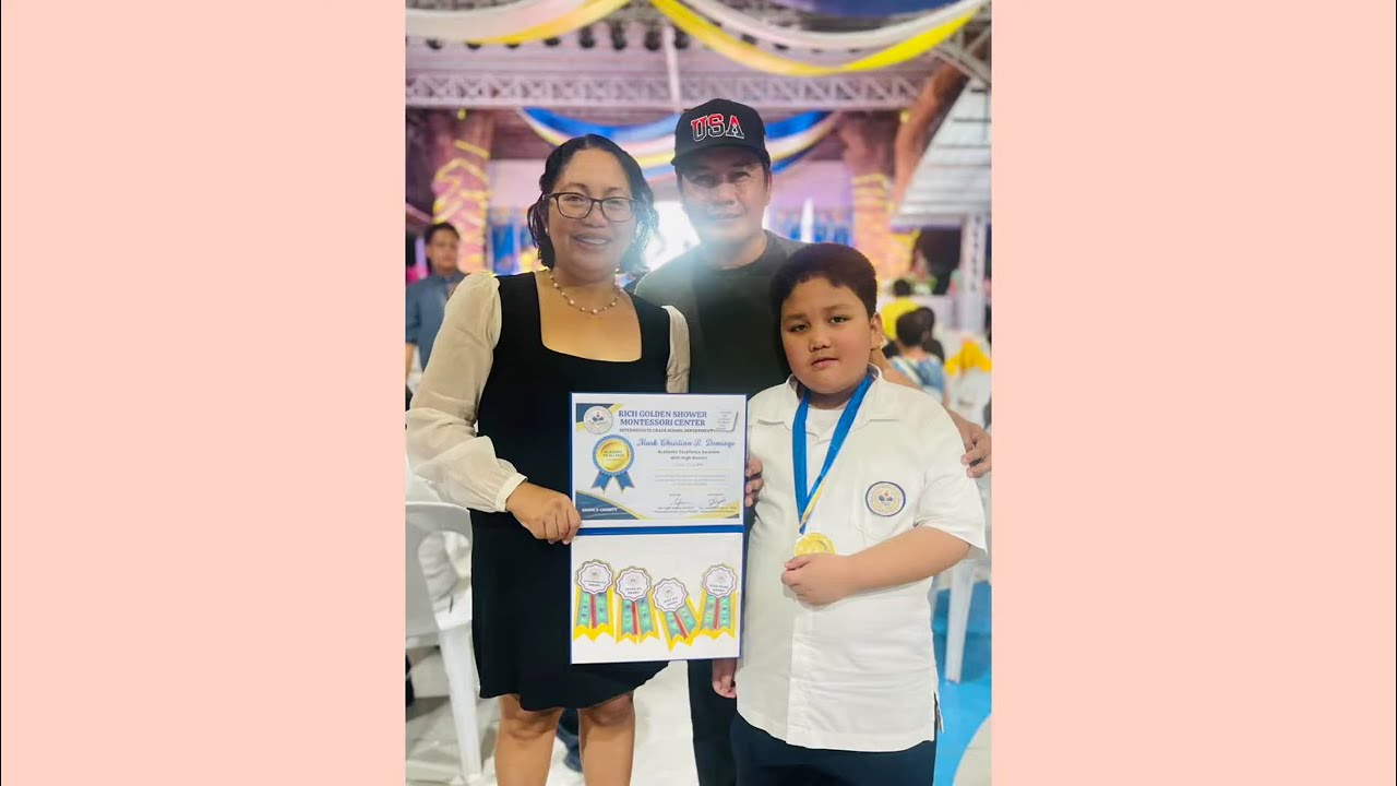 Honor Student Recognition Day Happy Pill. Congratulations Anak!!!