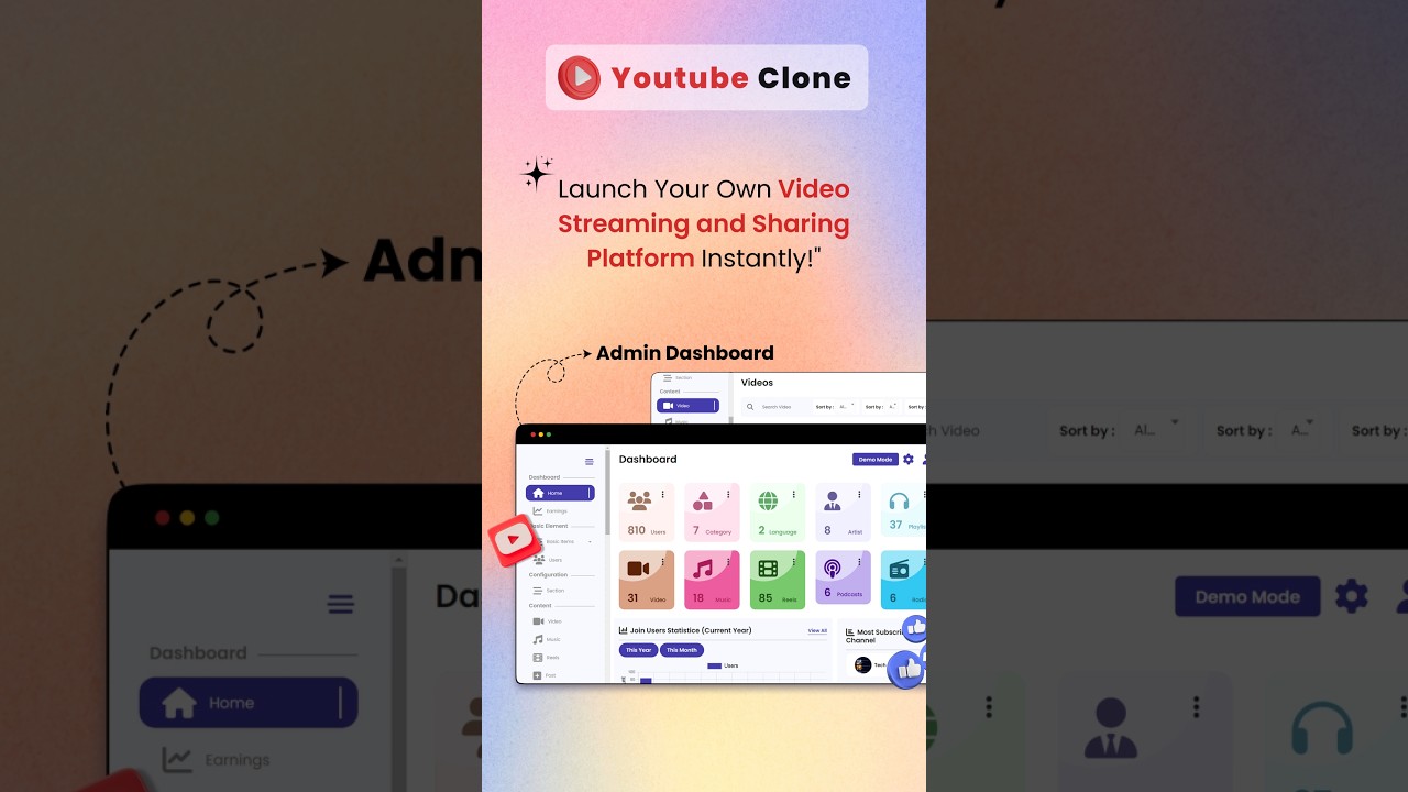 🚀 Build Your Own YouTube Clone! | Video Streaming App Script 📺💻