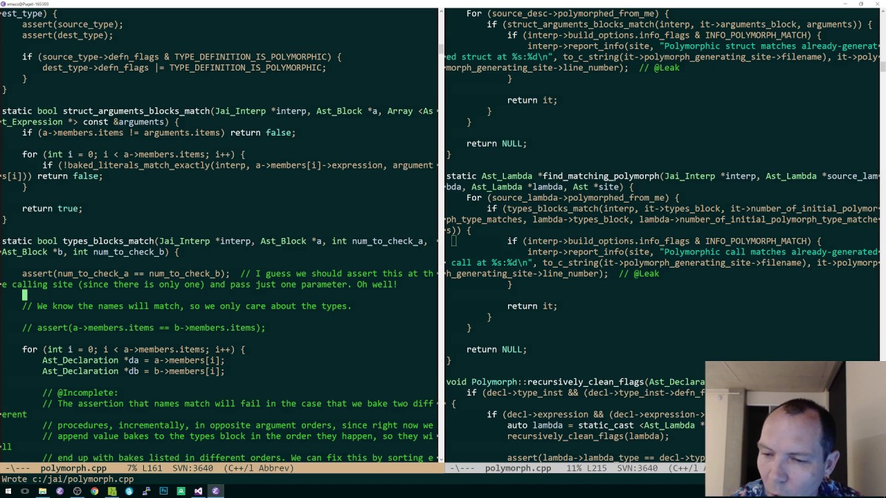 Compiler Programming: Polymorphism Cleanup 2