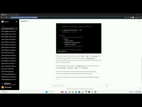 python mysql create table example
