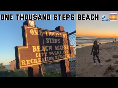 First Time Visiting One Thousand Steps Beach In Santa Barbara, CA