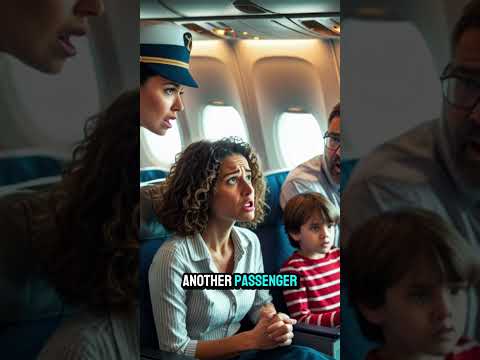 Flight Attendant Mocks Spanish-Speaking Family — But a Stranger Grabs the Mic 🎤🔥 #viralvideo