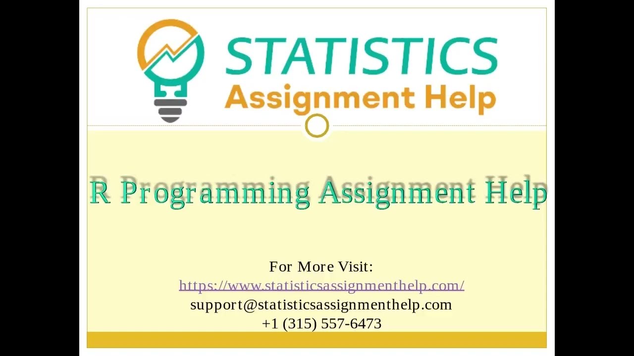 R Programming Assignment Help