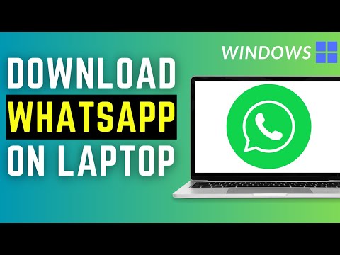How to install WhatsApp in laptop or pc || Download WhatsApp in laptop windows 11 / 10