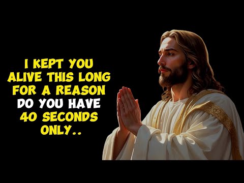 I KEPT YOU ALIVE THIS LONG FOR A REASON GIVE ME 40 SEC ONLY || GOD IS PROTECTING YOUR FAMILY ||