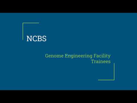 NCBS | MSc Trainee | 2020