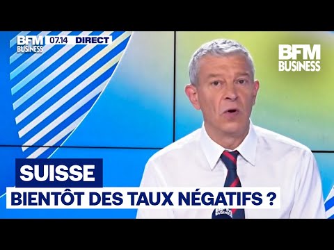 Taux d'intérêts 0% en Suisse : "Une situation révélatrice du niveau d'incertitude" pour Nicolas Doze