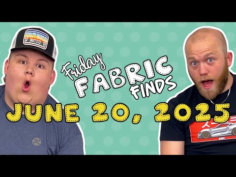 Friday Fabric Finds 6-20-25: 🍓 Berry Sweet Sale + Brand New — Your Friday Fabric Fix!