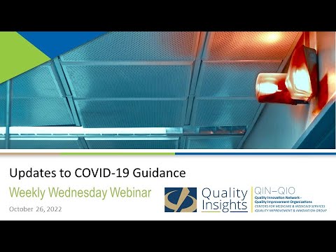 CMS’ Guidelines for Nursing Home Emergency Preparedness Plans (Oct. 26, 2022 Recording)