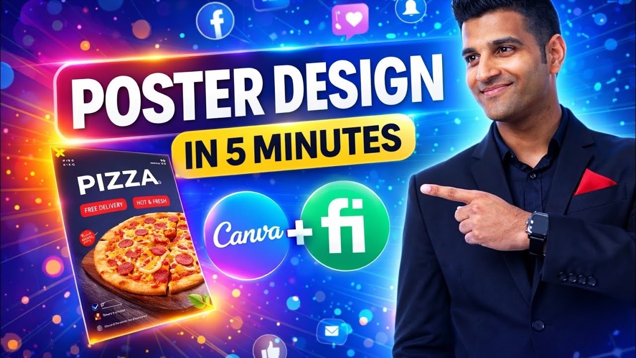 Make Stunning Posters in Canva (Step-by-Step Tutorial)  @Setupbig