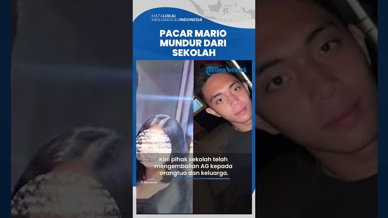 AG, Pacar mario Resmi Mengundurkan Diri dai SMA Tarakanita 1 Jakarta ...