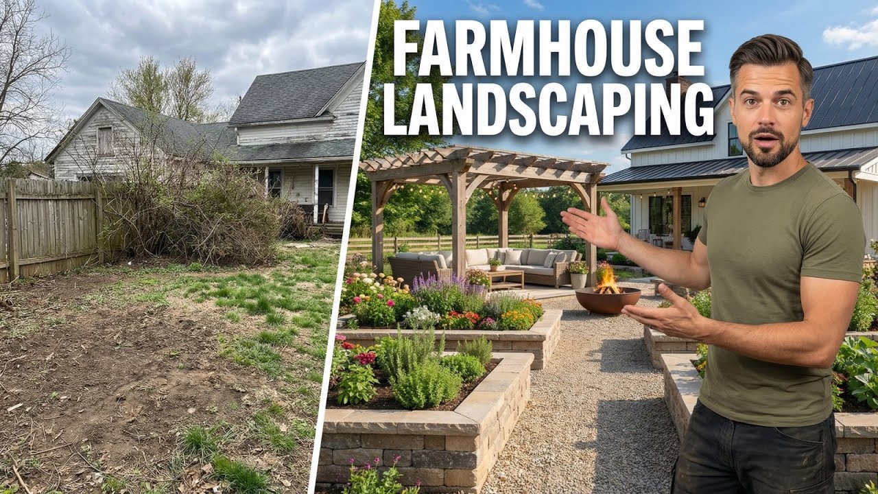 Top 10 Farmhouse Landscaping Ideas