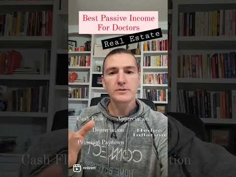 What is the best passive income for doctors? #realestate #whitecoatinvestor