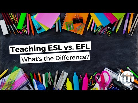 Teaching ESL vs. EFL - What’s the difference? | ITTT TEFL BLOG