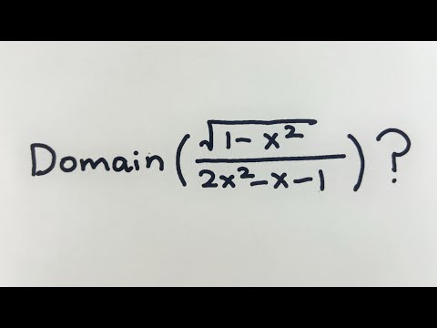 Q268 | Math Olympiad | Algebra | Domain | Square Root | Denominator