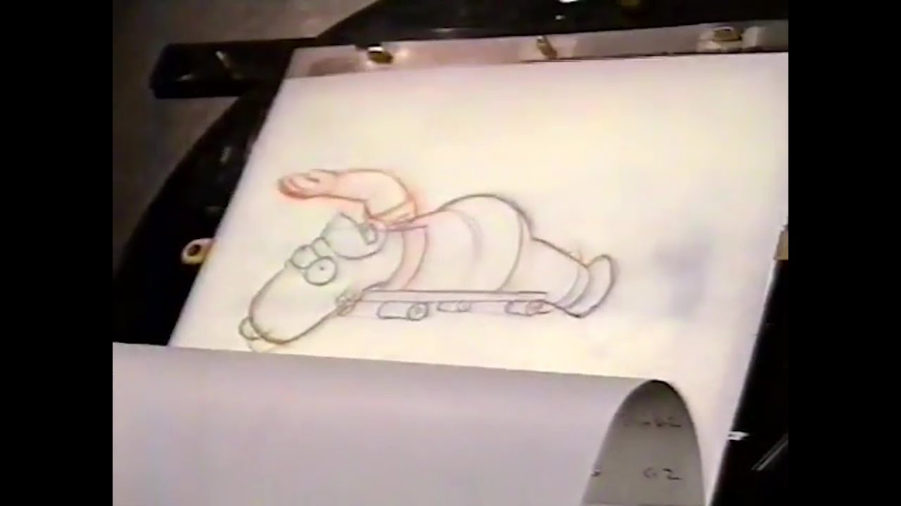 The Simpsons Cel Animation Process