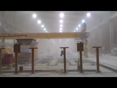 Severe Sand Storm recorded in Jizan, KSA. @RDB Elseif Precast Plant