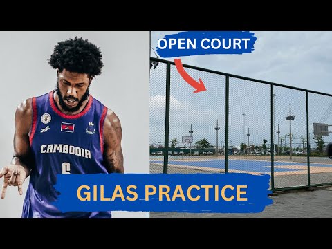 CAMBODIA organizers schedule GILAS practice in outdoor court | SEA GAMES 2023