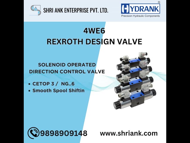 Hydraulic Solenoid Valve - CETOP 5 / NG 10 Hydraulic Direction Control ...