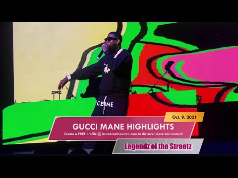Legendz of the Streetz: GUCCI MANE FULL CONCERT HIGHLIGHTS, Absolutely Destroys ATLANTA CLASSICS