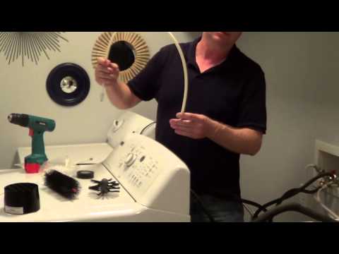 How to Clean Lint From Dryer - 2nd Floor Dryer Duct