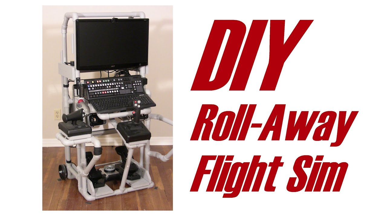 DIY Roll-Away Flight Simulator, Item #E420
