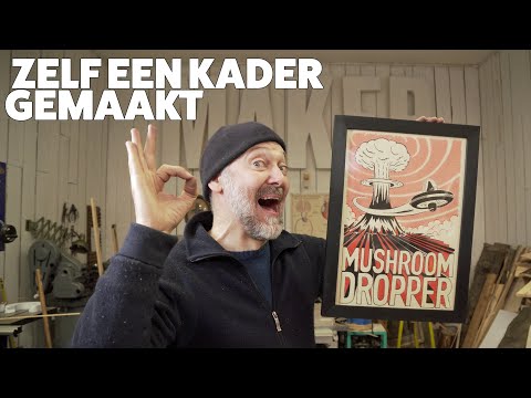 手作りMushroom Dropperスクリーンプリントフレームの製作方法と魅力 | Henk Rijkaartの暗い美学 - 動画要約 ...