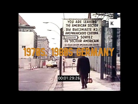1970s, 1980s Germany, Alfred Eisenstaedt Photographing Berlin, Photojournalism
