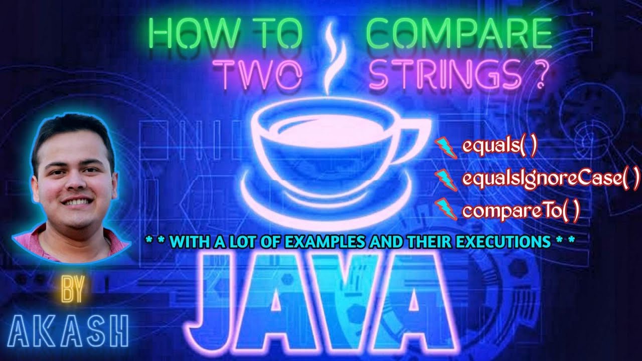 HOW TO COMPARE TWO STRINGS IN #JAVA ?