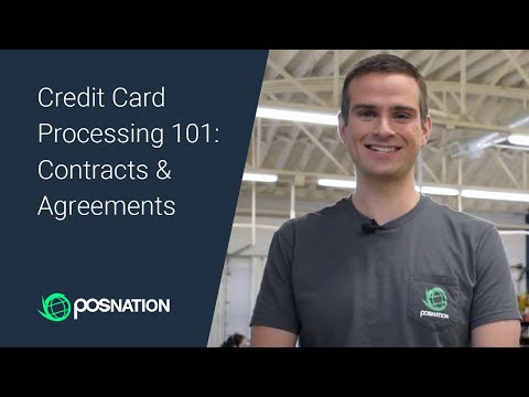 Credit Card Processing 101: Contracts & Agreements