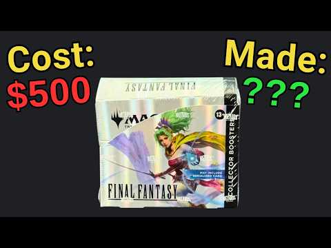 Opening a Final Fantasy Collectors Booster Box