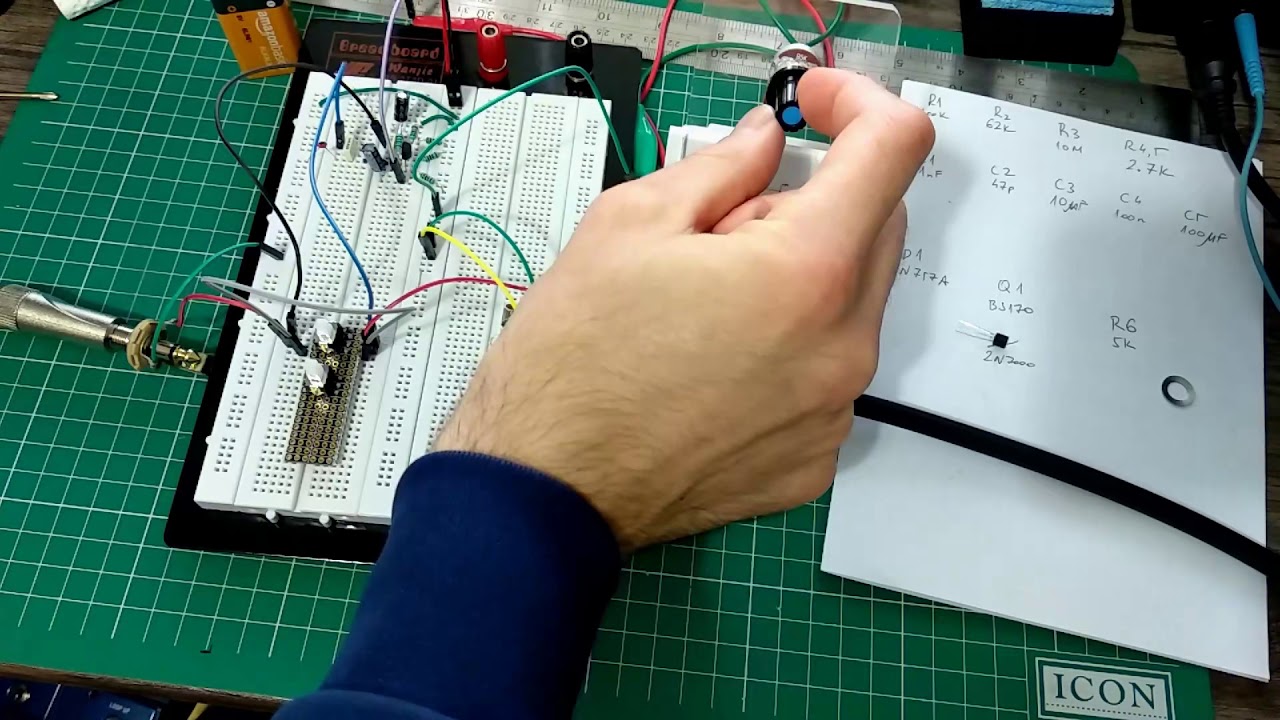 AMZ Mosfet Booster - Breadboarding