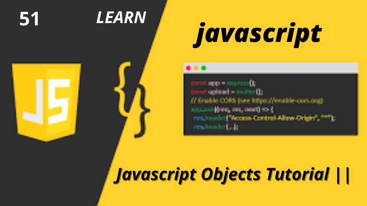 Javascript Objects Tutorial- II Hindi Urdu