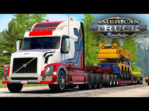 Steam Community :: Video :: [ATS] Heavy Hauling through California [#052]