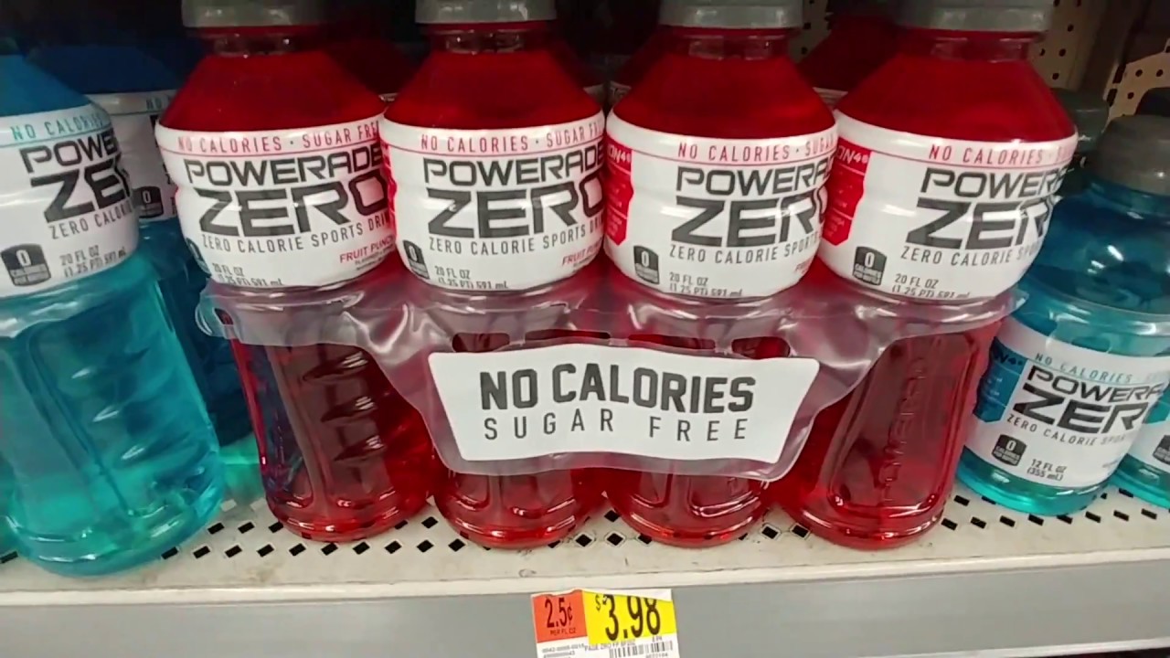 Powerade at Walmart 2018