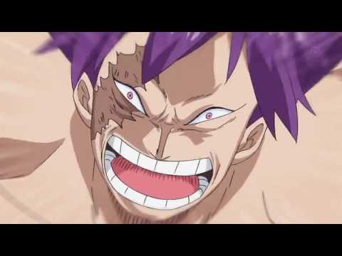Luffy vs cracker [full fight] Gear 4 tank man