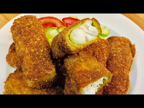 CRISPY FISH FINGERS WITH A DELICIOUS COATING | FISH NUGGETS RECIPE