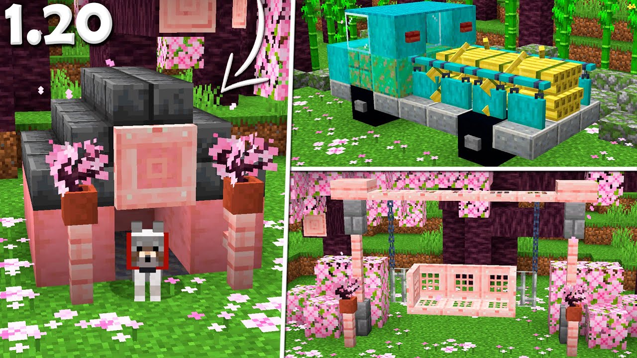 Minecraft: 20+ 1.20 Build Hacks and Ideas! - Minecraft Builders