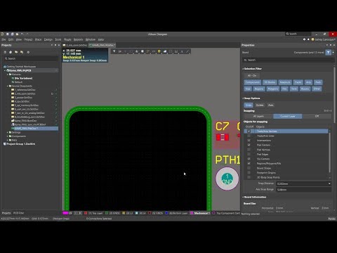 Creating PCB Mounting Holes | Create Your Own PCB | Video Tutorials | Learn Altium Designer
