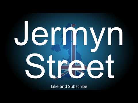 How to correctly pronounce the One-way street in London, England - Jermyn Street.