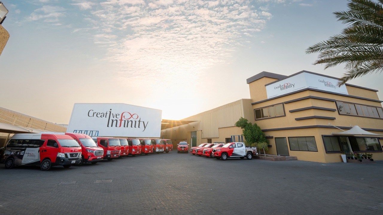 Design Infinity's 100,000 sq. ft. Manufacturing Facility in Dubai Investment Park.