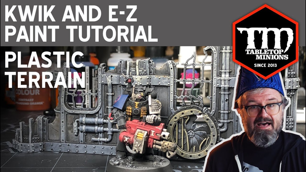 Plastic Terrain - Kwik and E-Z Paint Tutorial