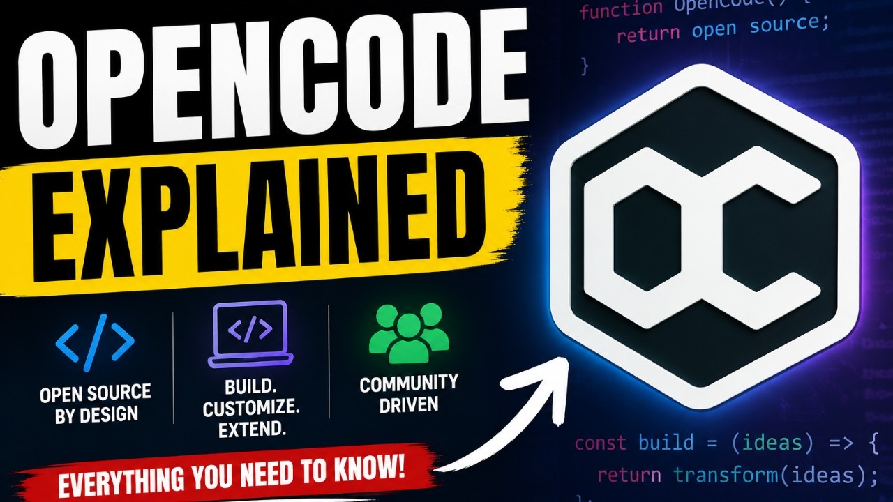 OpenCode Explained 🚀 | The Future of Software Development in 2026