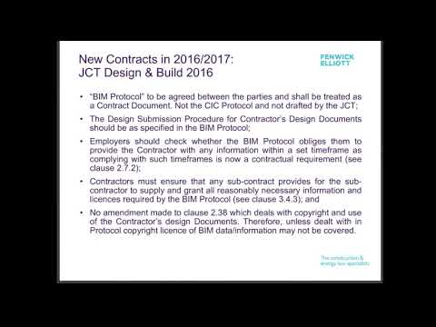 Essential Construction Law Update 9 November 2017