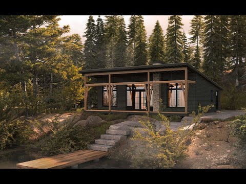 Modern House Tour | 3 Bed 2 Bath Single Story Floor Plan [8937-00014]